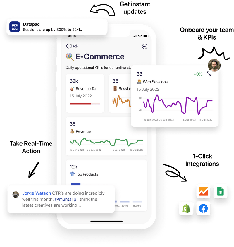 Datapad: Store All Your KPIs in Your Pocket