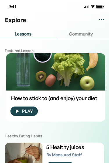 Measured Weight Loss