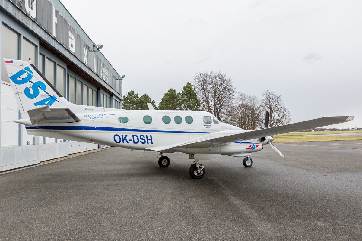 1979 Beechcraft King Air C90 (OK-DSH)