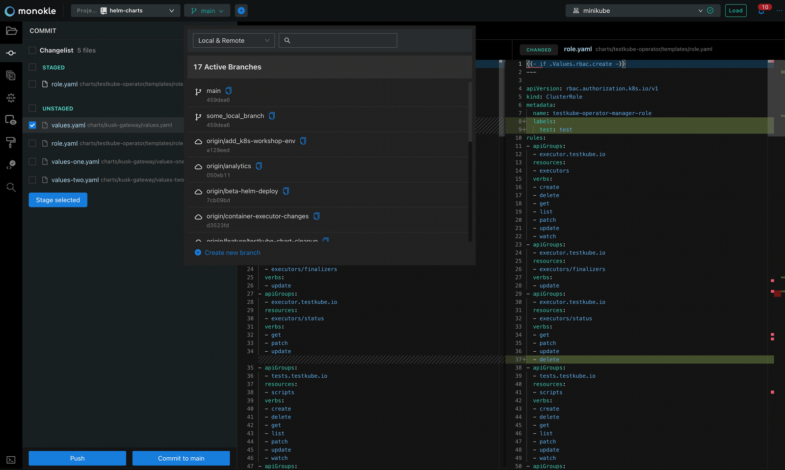 Kubernetes YAML manifests made easy | Monokle