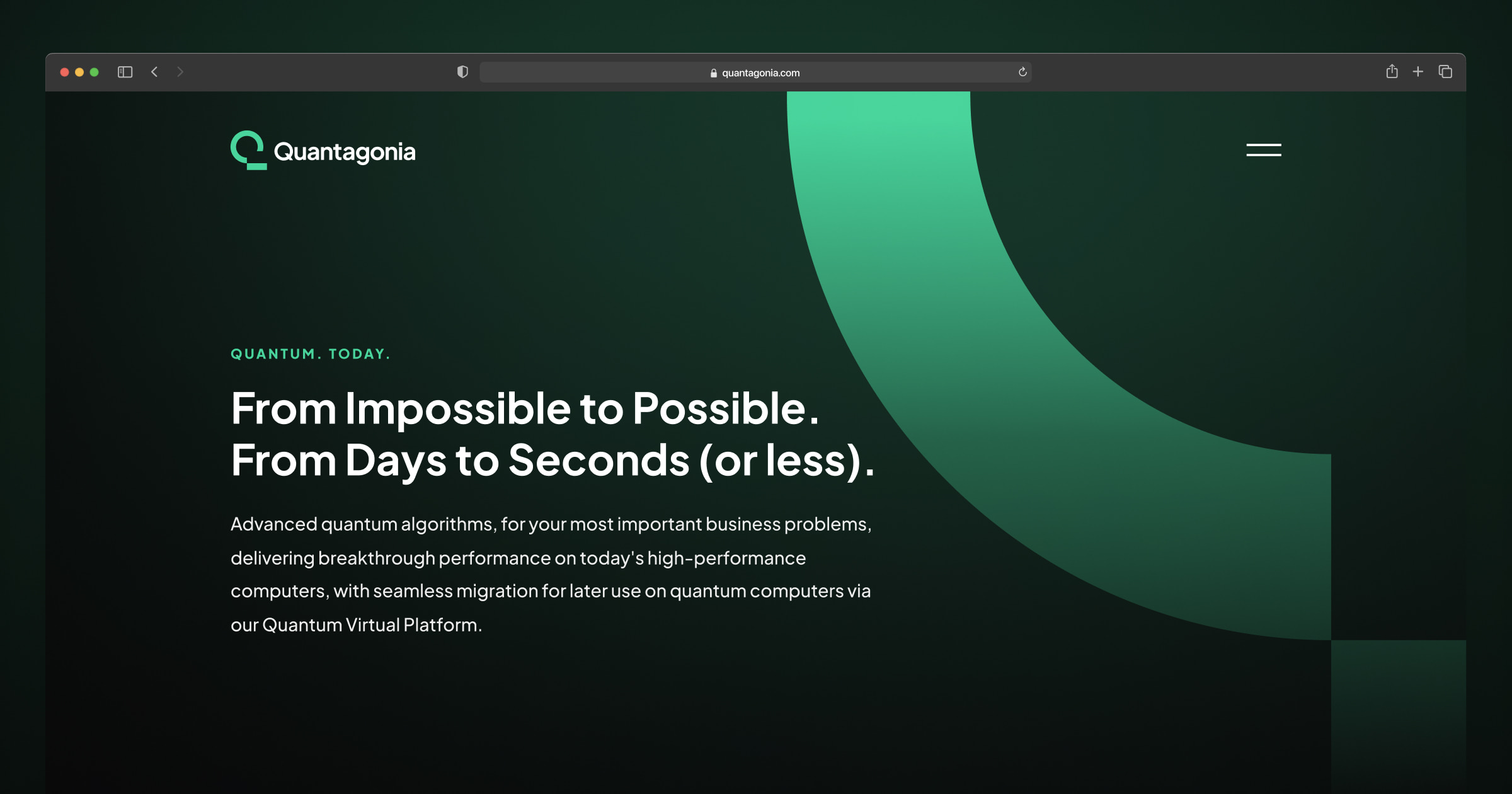 Quantagonia | Quantum. Today.