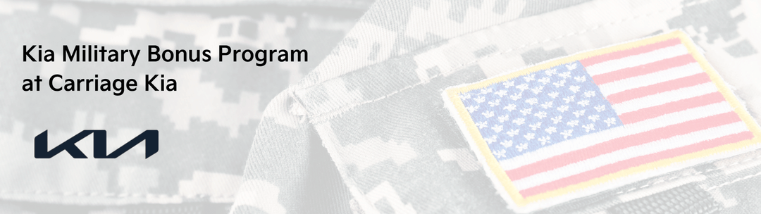 Kia Military Specialty Incentive Program | Carriage Kia of Woodstock