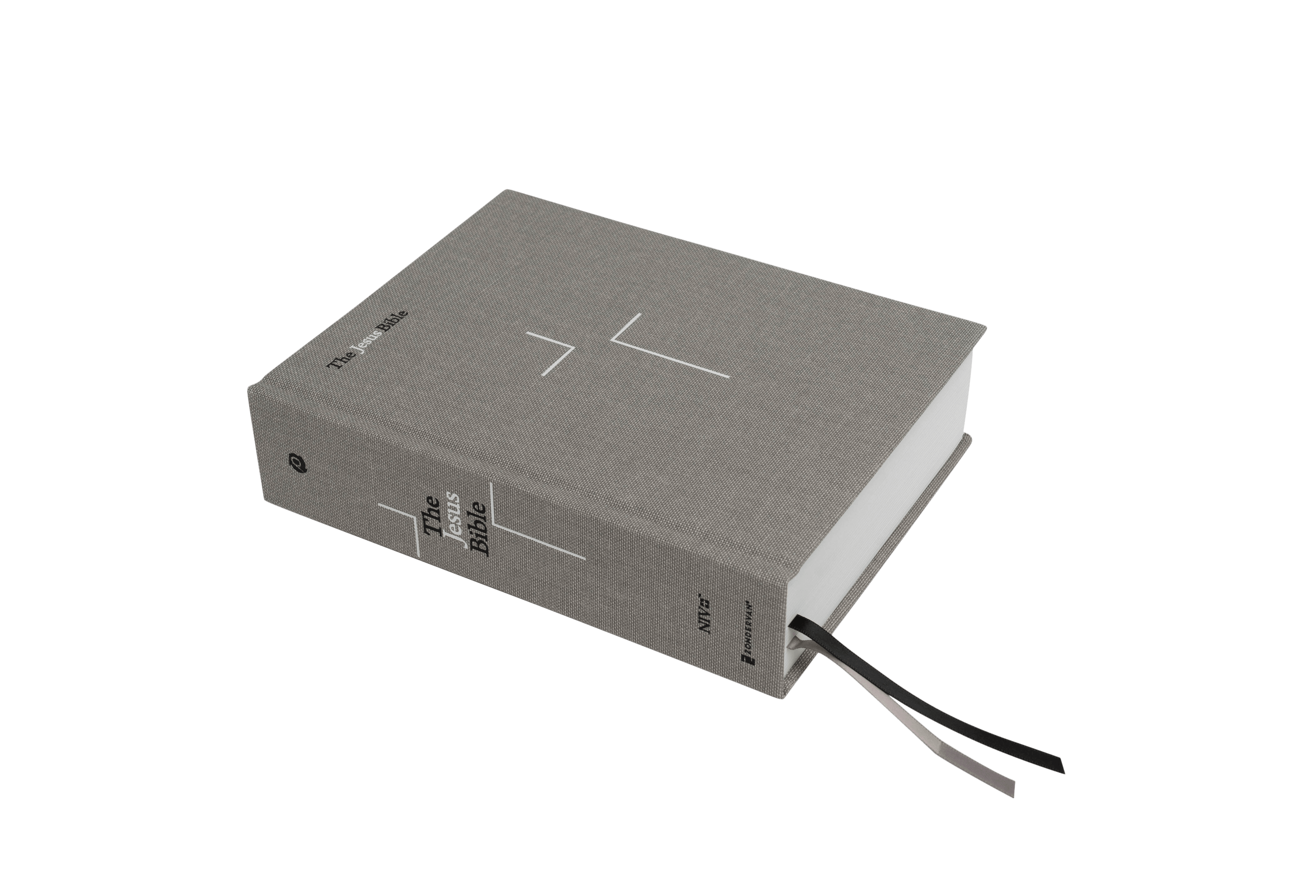 The Jesus Bible - NIV - Gray Linen