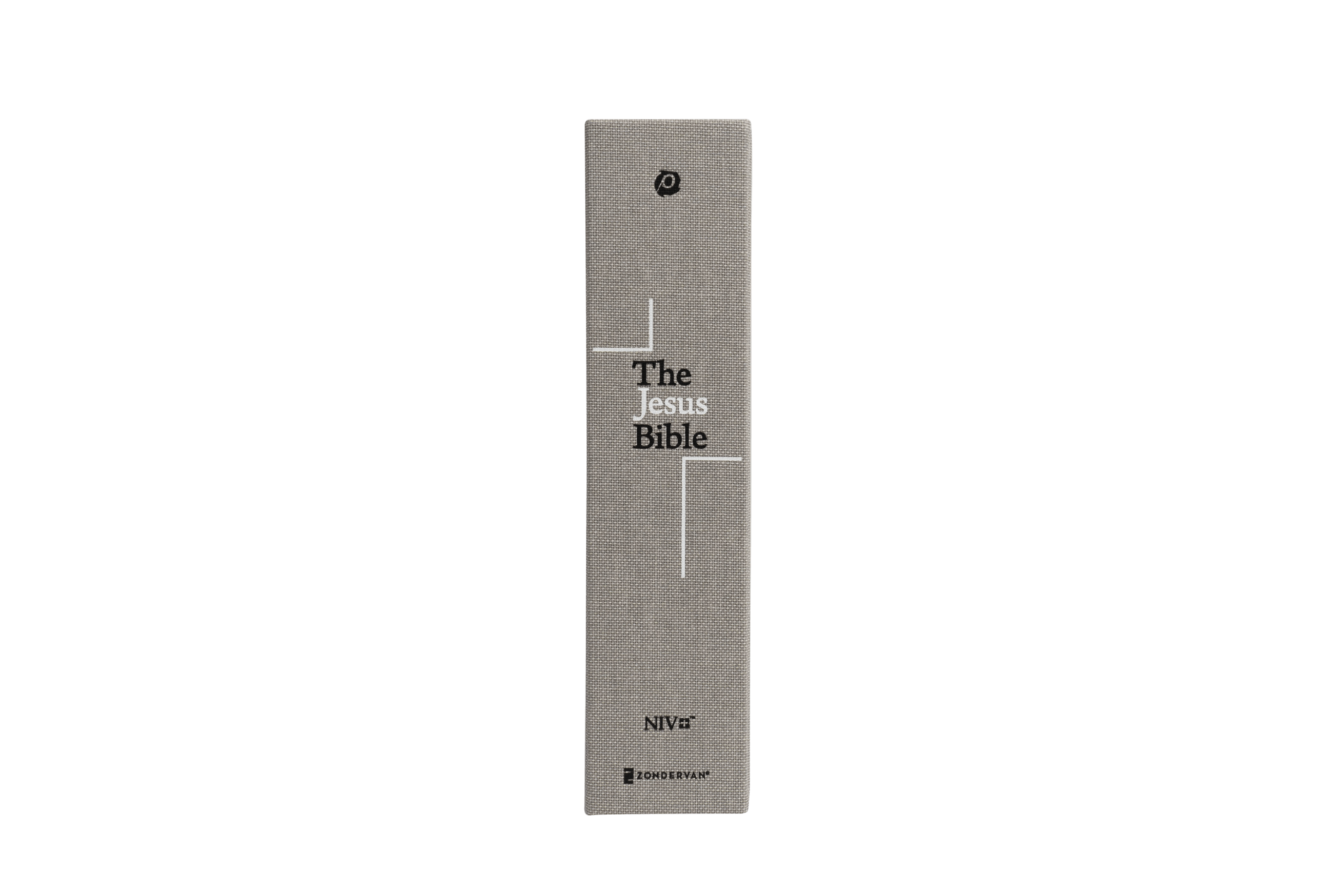 The Jesus Bible - NIV - Gray Linen