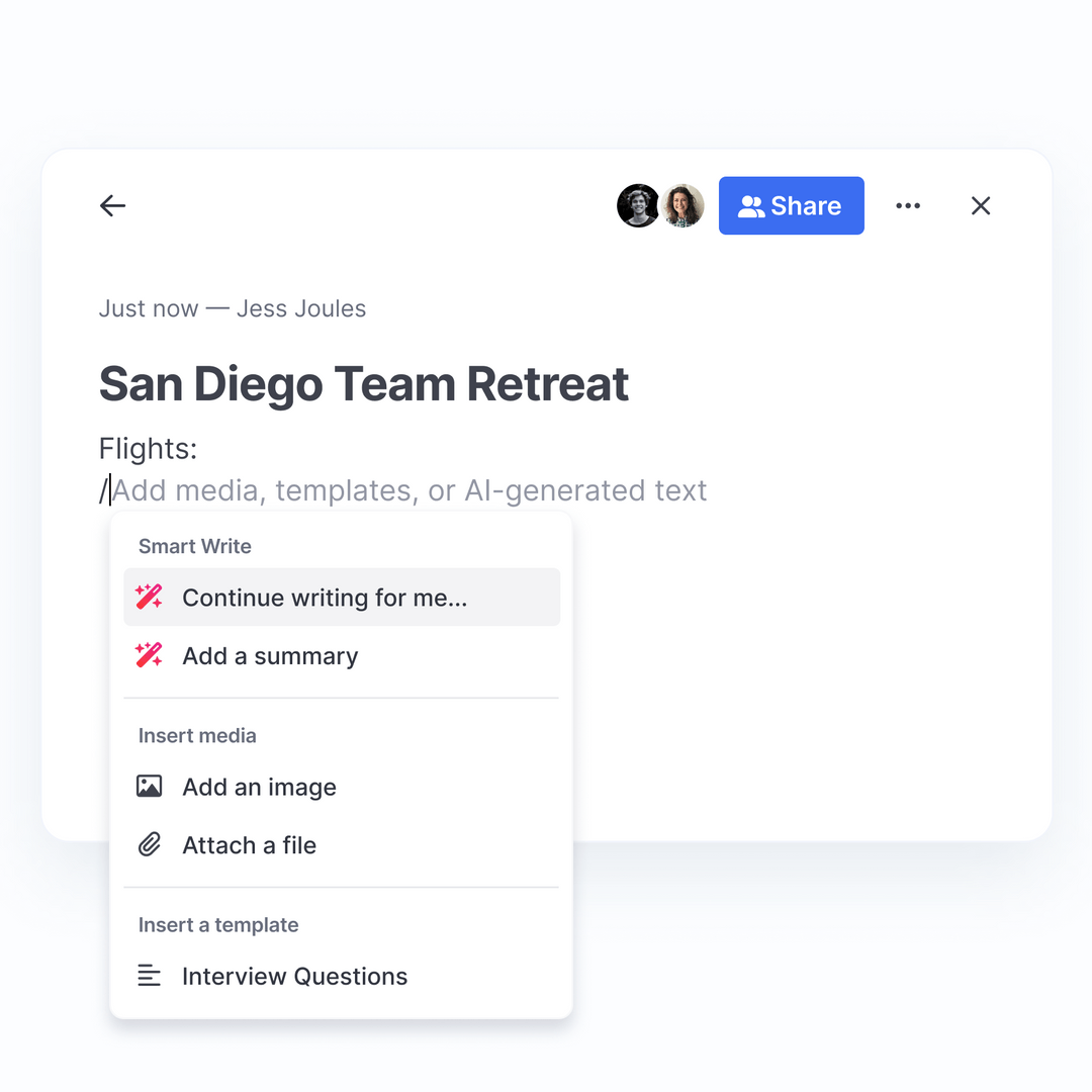 Mem: The self-organizing workspace
