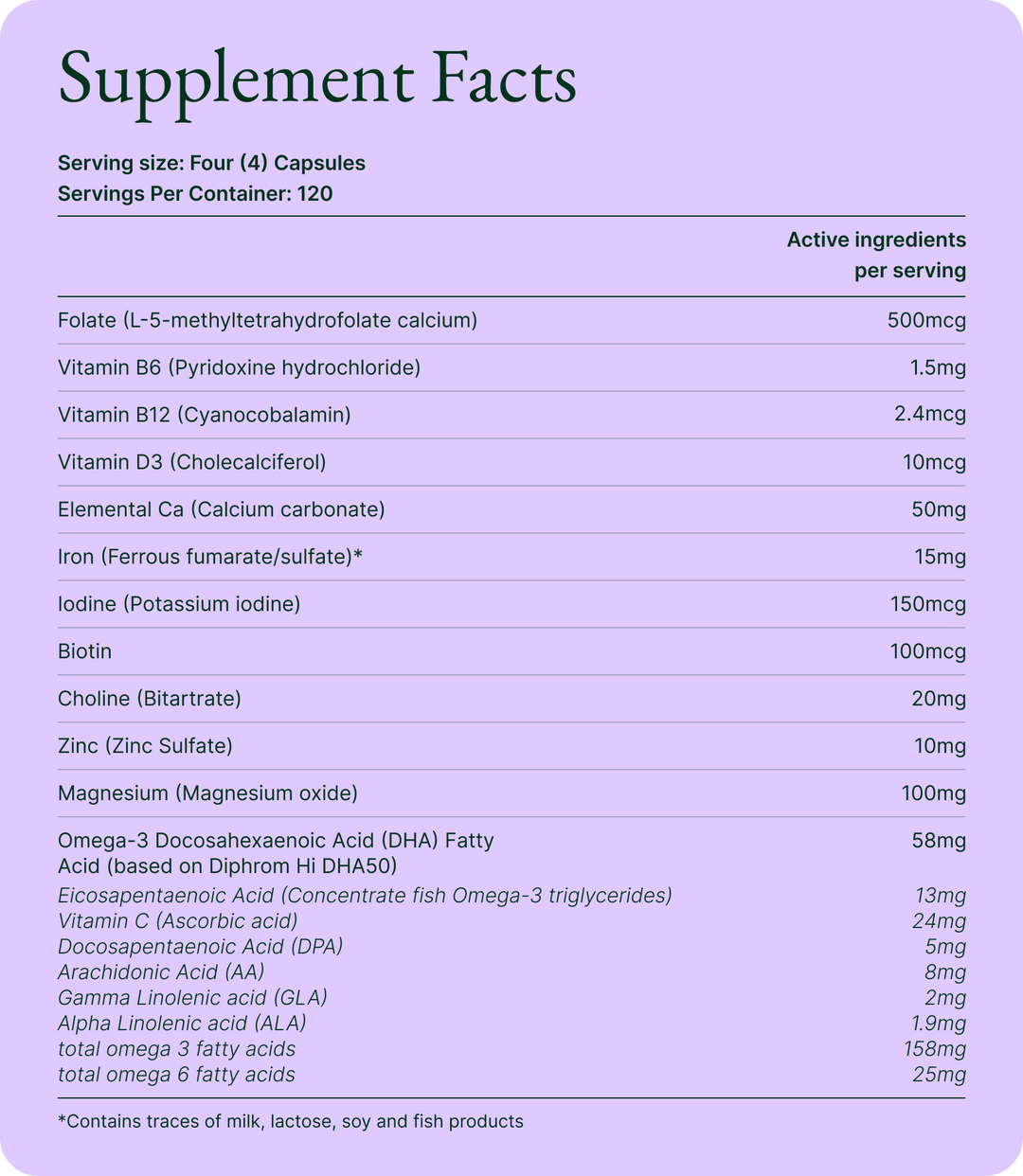 Bump: Prenatal Supplement | Made with 12 Bioavailable Ingredients ...