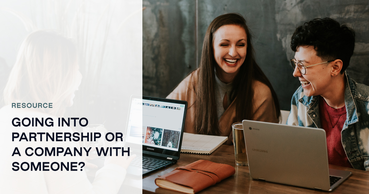 What to consider going into business with other people | Bower Wood
