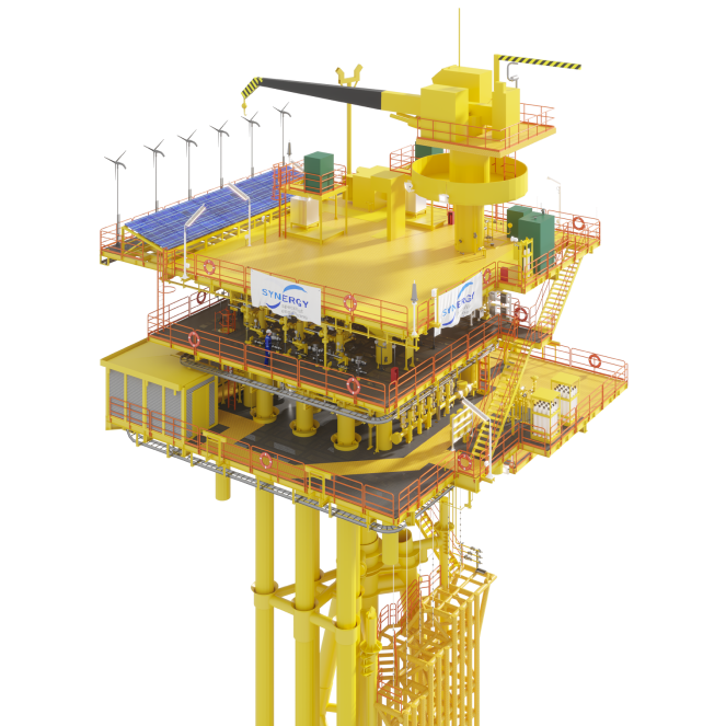 Synergy Modular, Optimised and Lightweight (SMOL) Topside