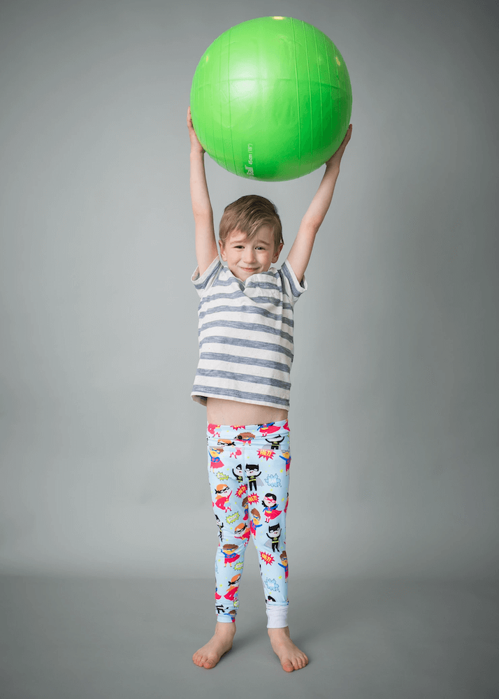 Stability Ball Activities for Kids