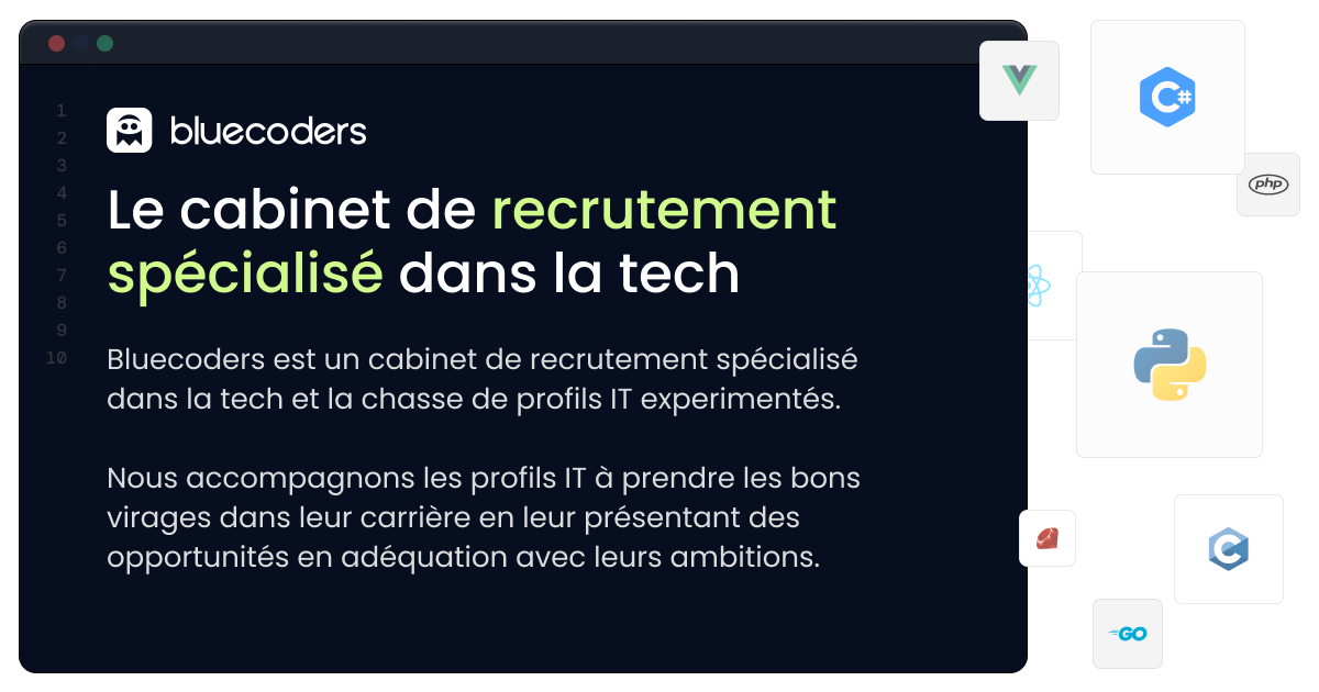 Bluecoders | Le cabinet de recrutement expert en Tech, Data & Produit