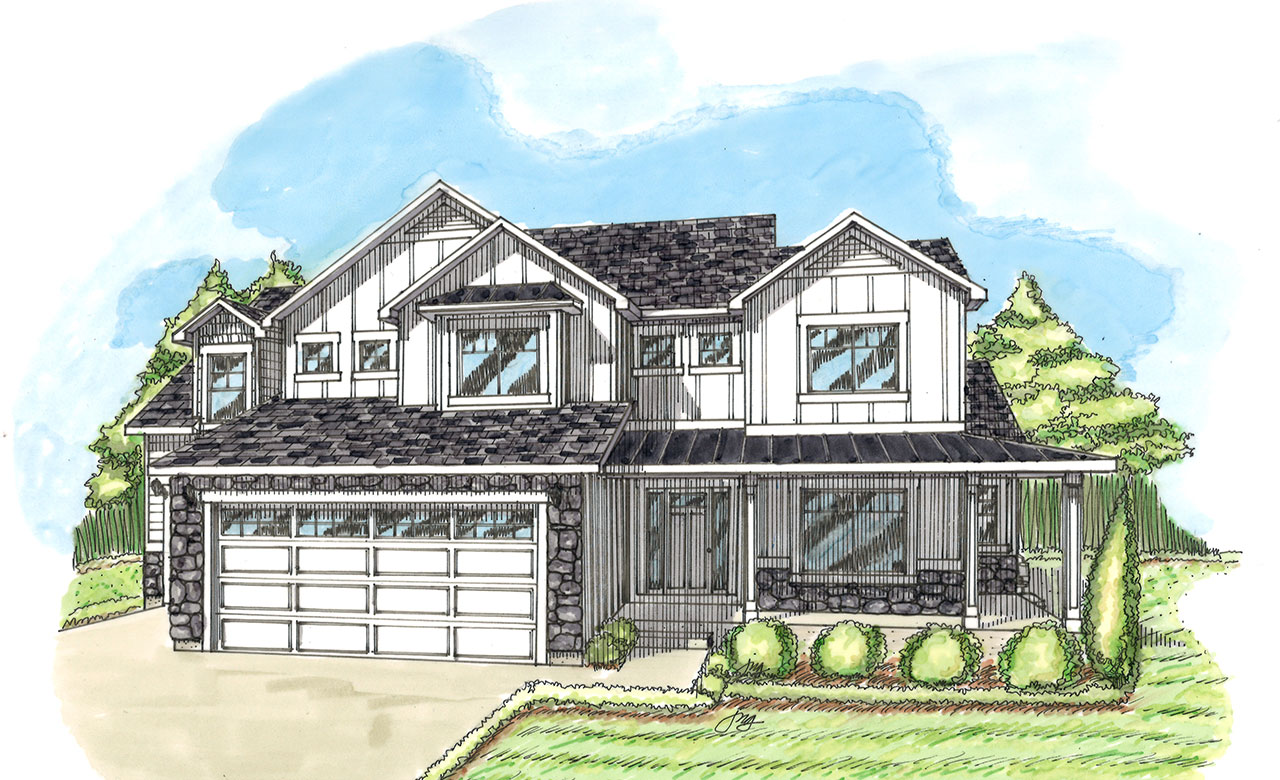 Hayden - Two Story home plan from Sierra Homes