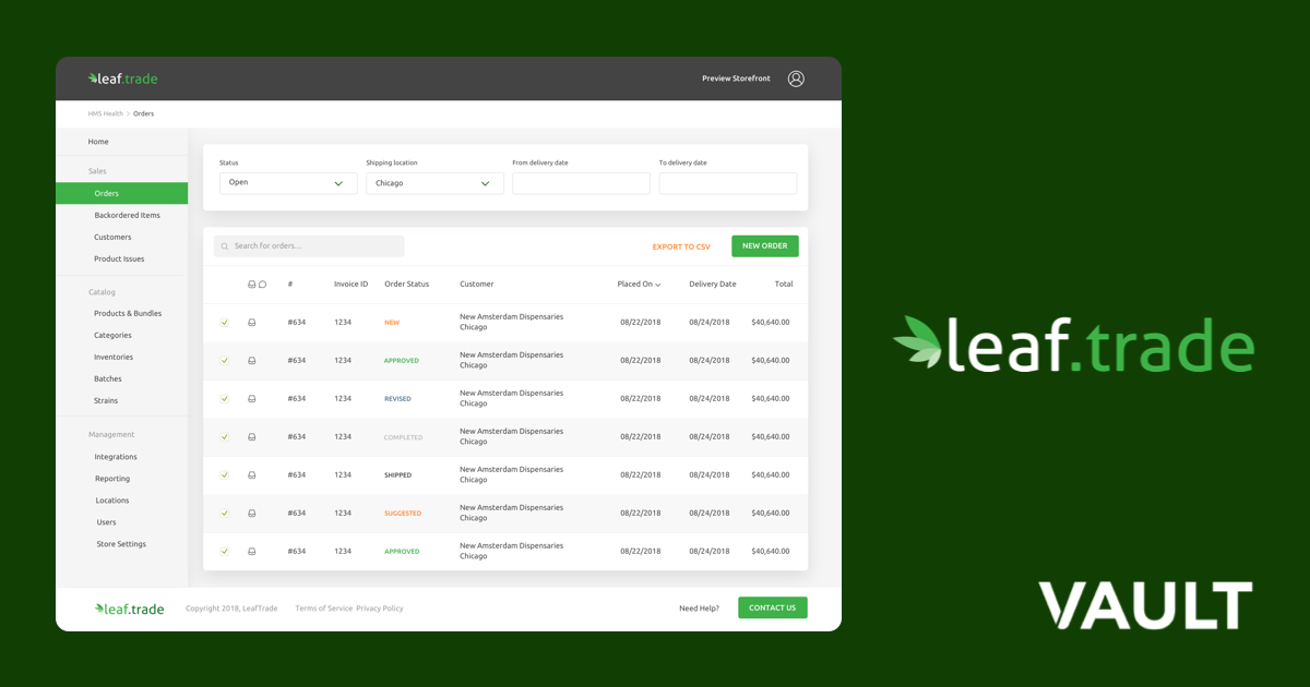 Leaf Trade Case Study - Vault Innovation