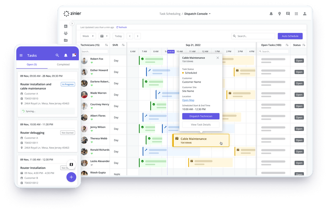 Field Service Management (FSM) Demo | Zinier