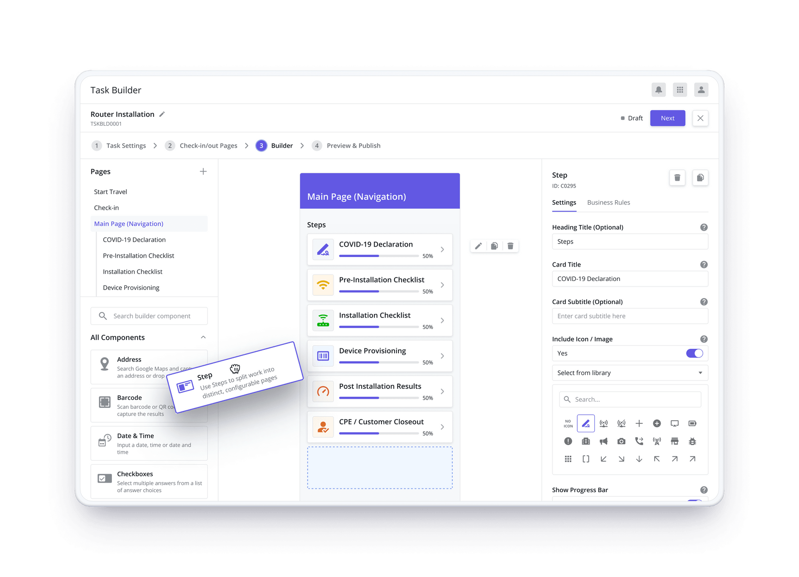 No-code Task Management Software & Tools | Zinier