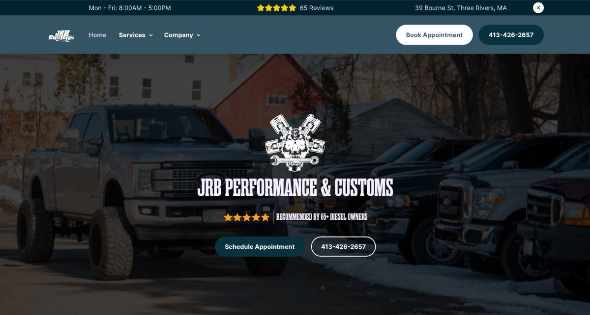 JRB Performance | Massachusetts Diesel Mechanics