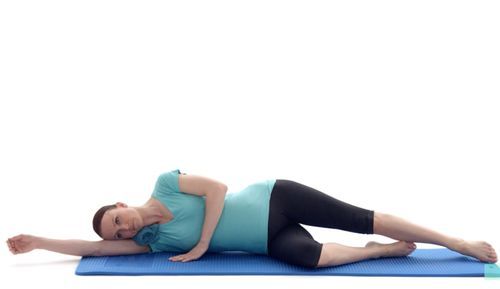 How to perform the Side Lying Hip Abduction - Physitrack