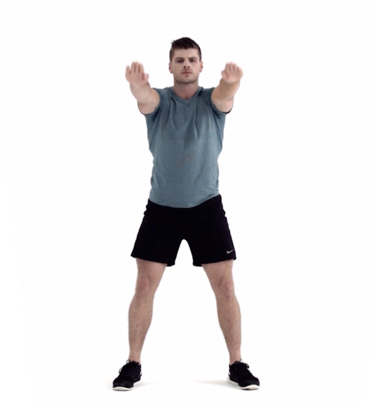 Como executar a flexão anterior de tronco em pé - Physitrack