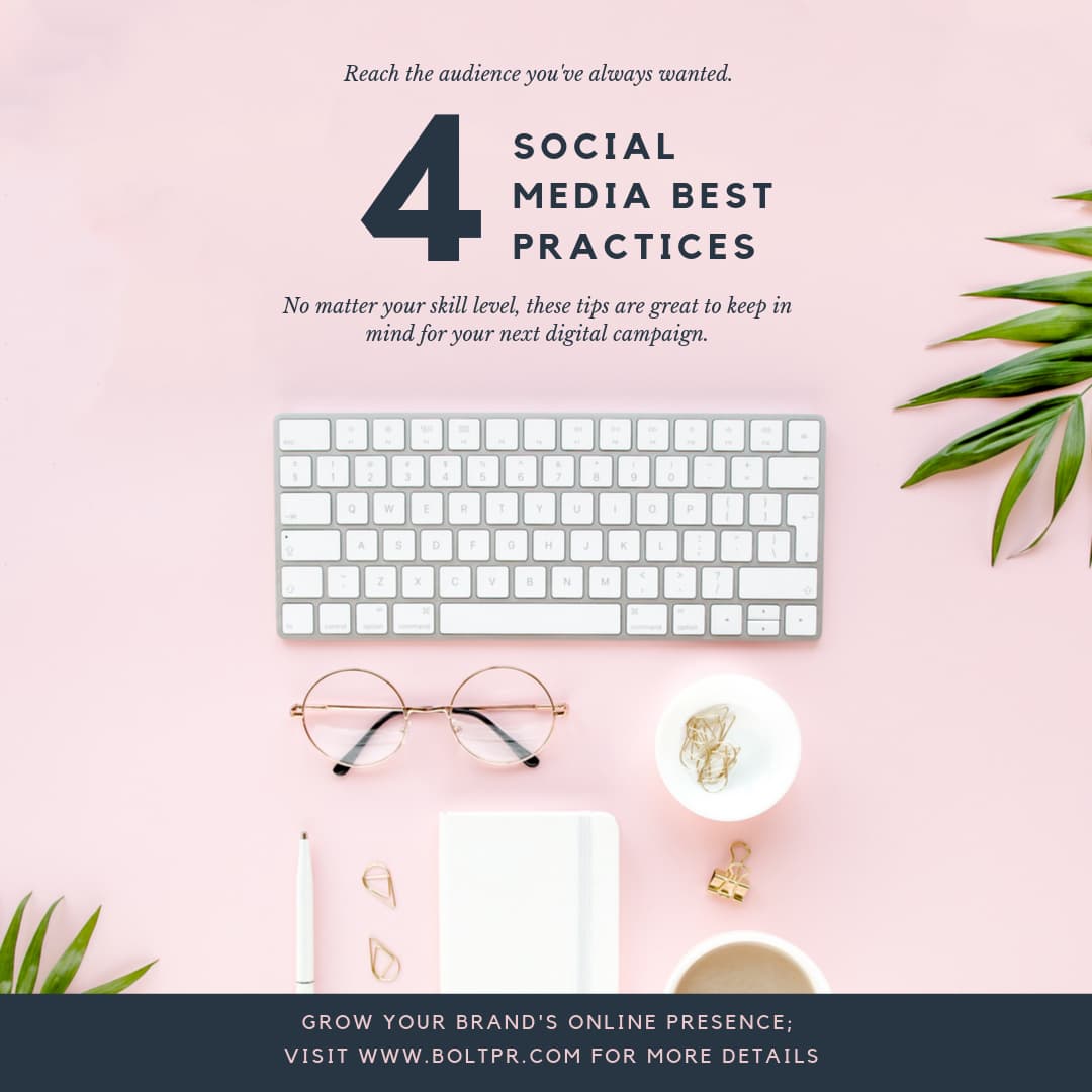 Social Media Best Practices | Bolt PR