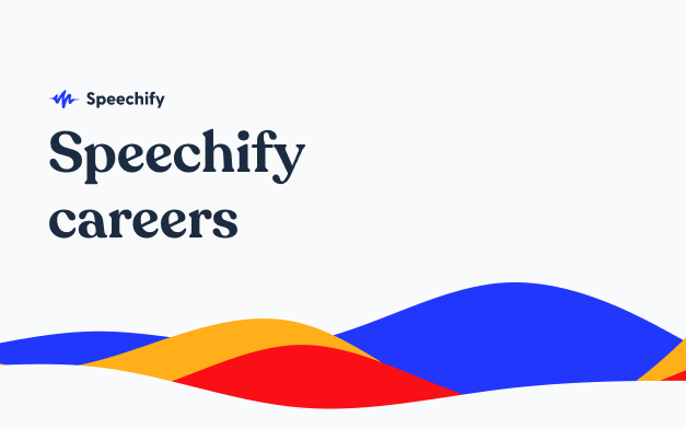 Speechify careers