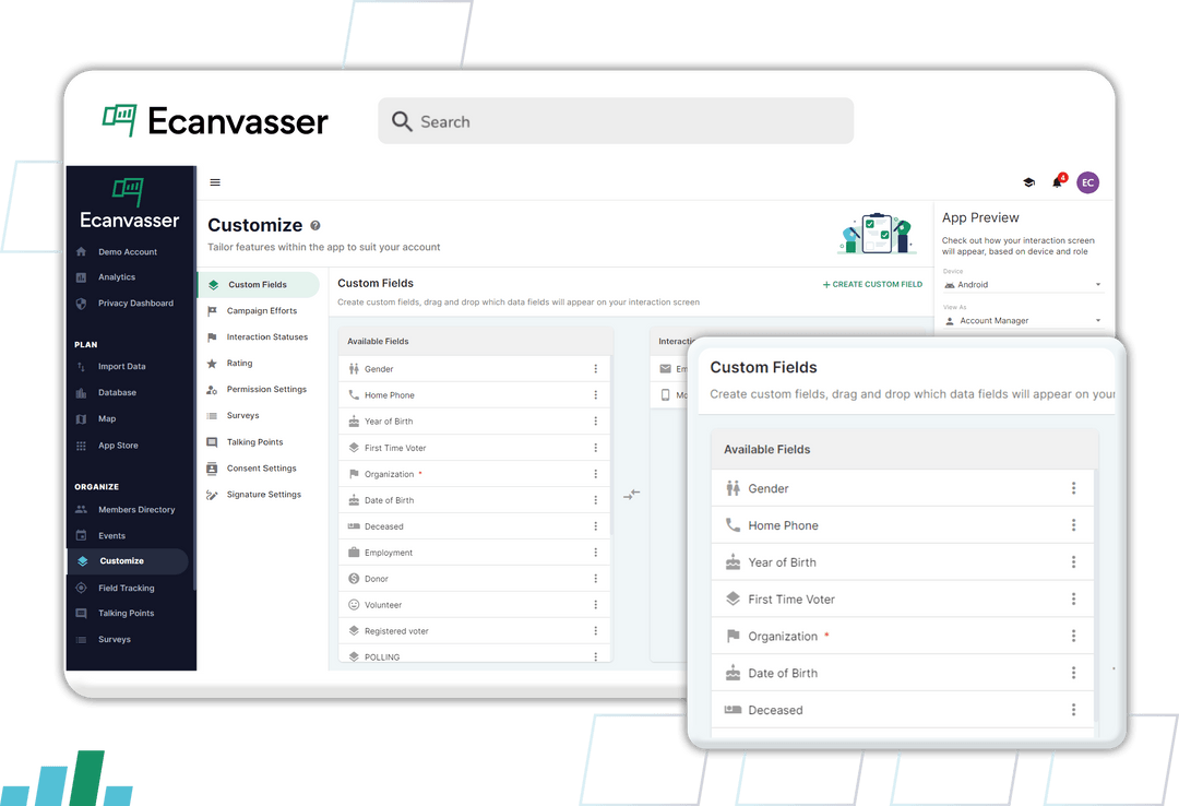 The Smart Digital Canvassing Solution - Ecanvasser