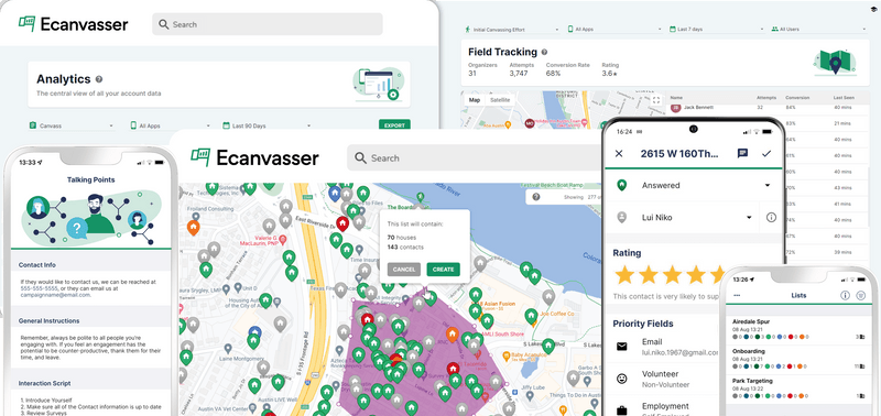 Best Canvassing App - Ecanvasser
