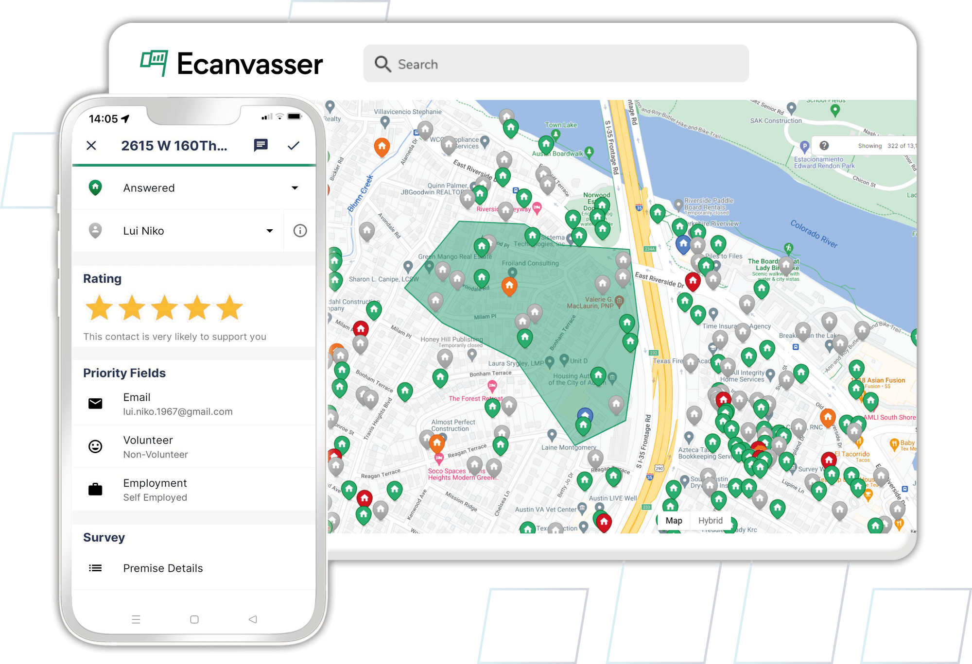 Best Canvassing App - Ecanvasser