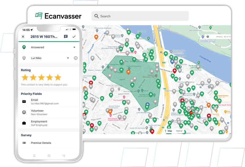 The Smart Digital Canvassing Solution - Ecanvasser