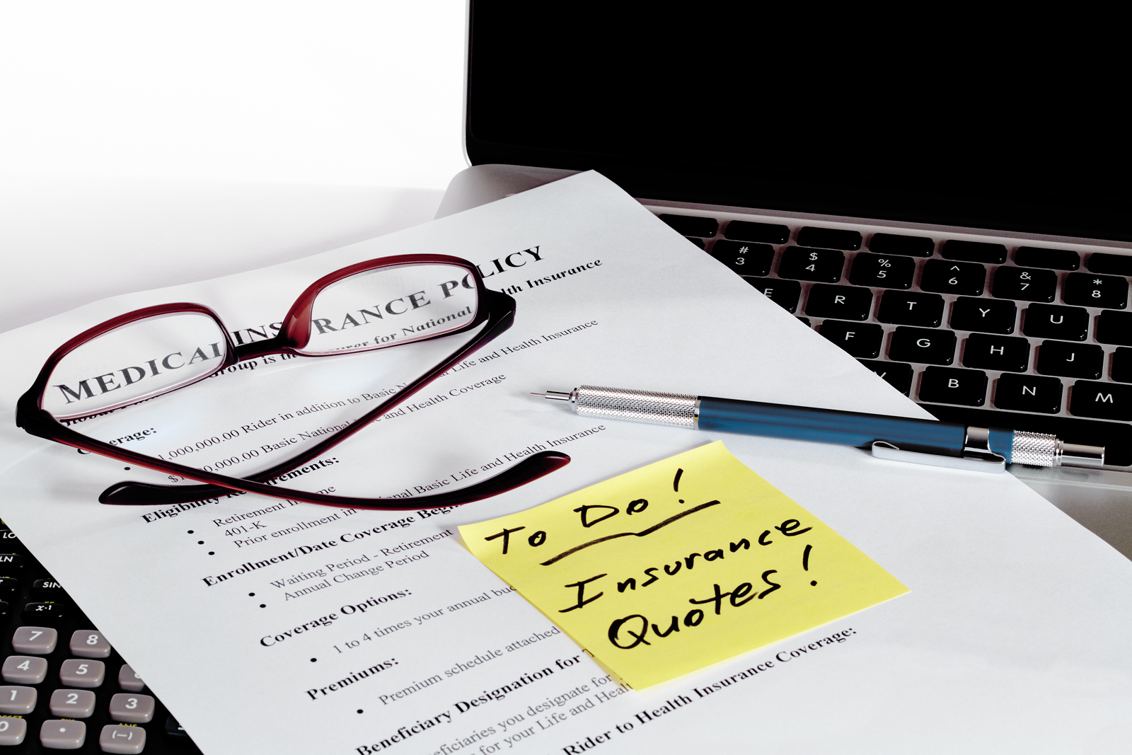 Acquiring accurate insurance quote