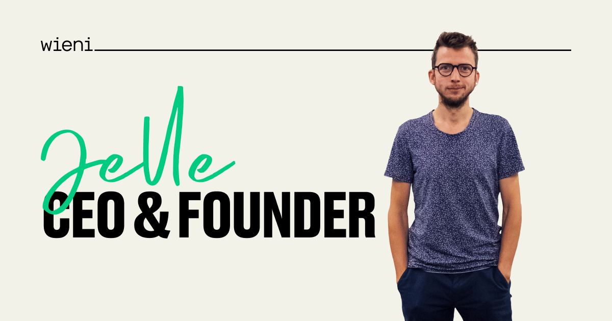 Jelle, CEO & Founder
