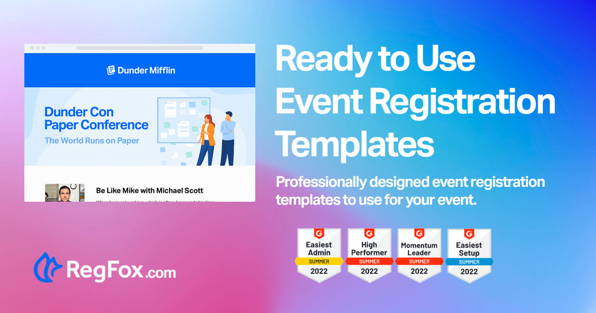Event Registration Banner