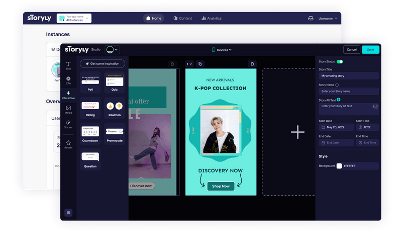 Storyly - Embed Captivating Stories in Apps & Websites