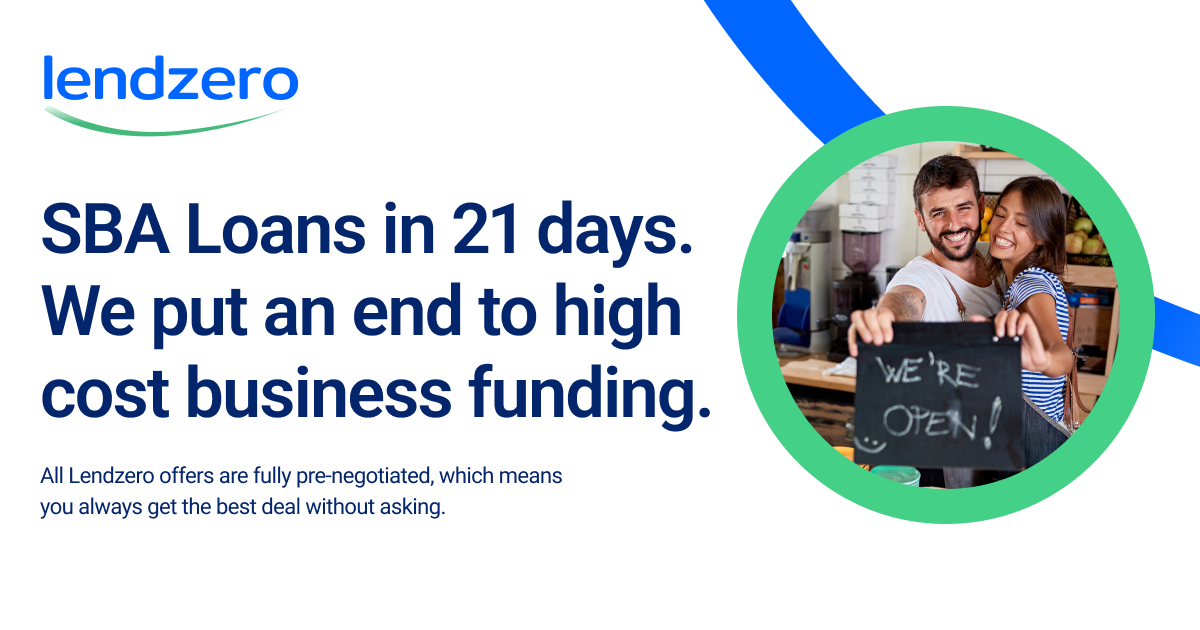 Apply for the Rapid SBA Loan Program with Lendzero