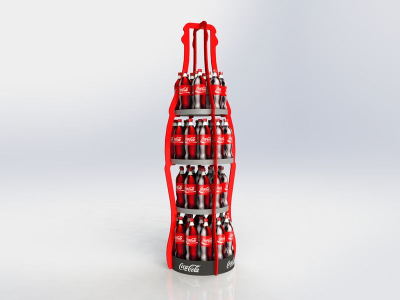 Contour Display - Coca Cola | Clever