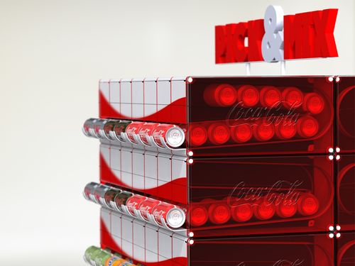 Contour Display - Coca Cola | Clever