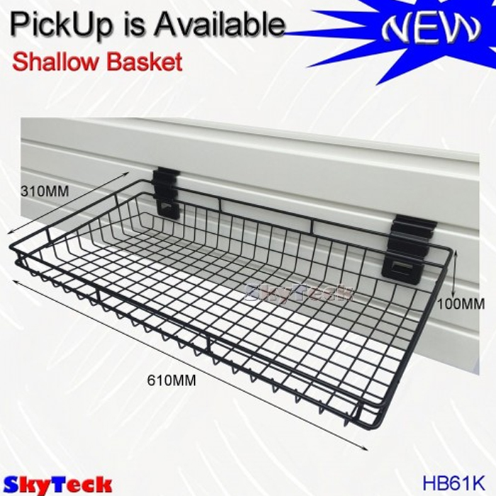 NEW SLAT WALL PANEL SHOP FIT OUT SHELF DISPLAY BOARD WALLS SLATWALL HB61K