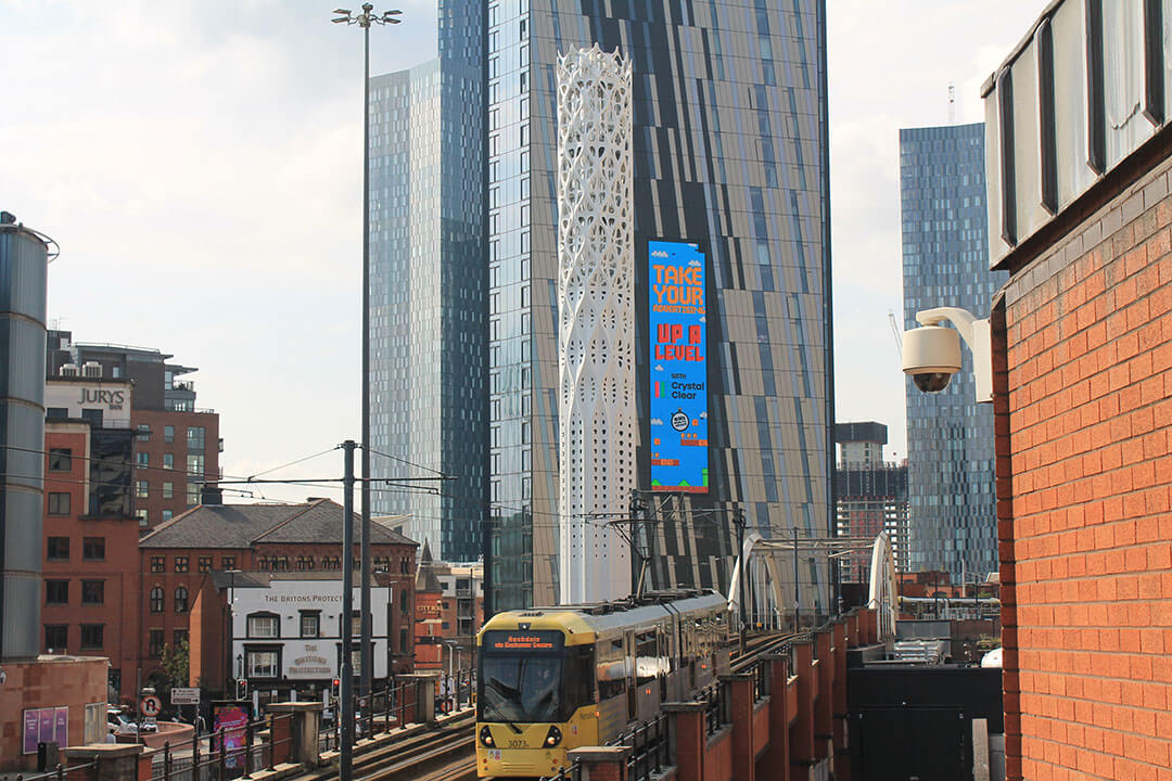 Crystal Clear | UK's Tallest Billboard