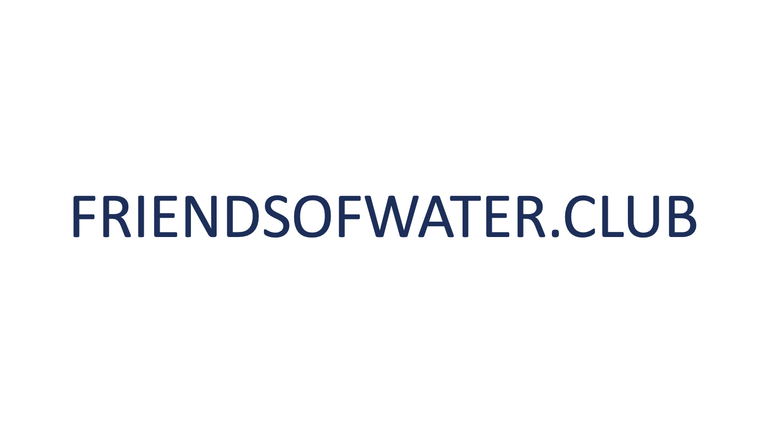 Friends of Water – Bringing clean water to India