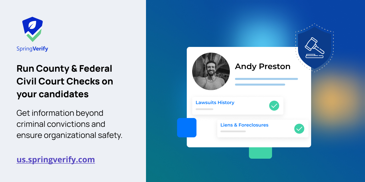 Civil Court Background Checks | BilicVerify USA