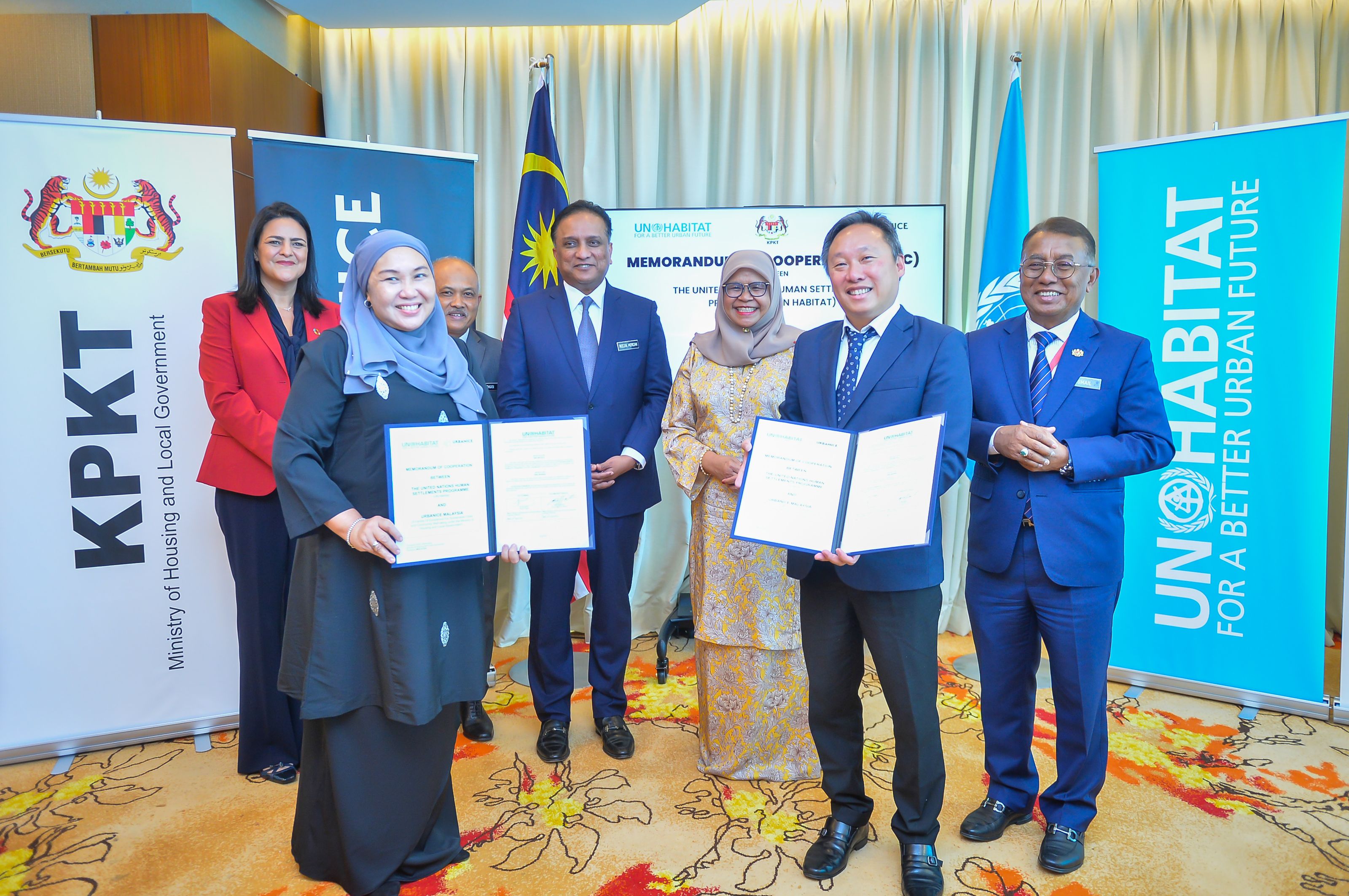 MOC Signing Ceremony UN-Habitat & URBANICE Malaysia | URBANICE Malaysia