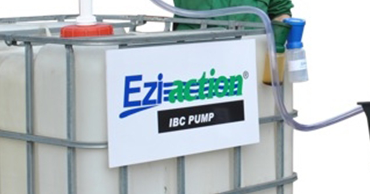 WHY CHOOSE THE EZI-ACTION® IBC PUMP? | NZ Pump Co.