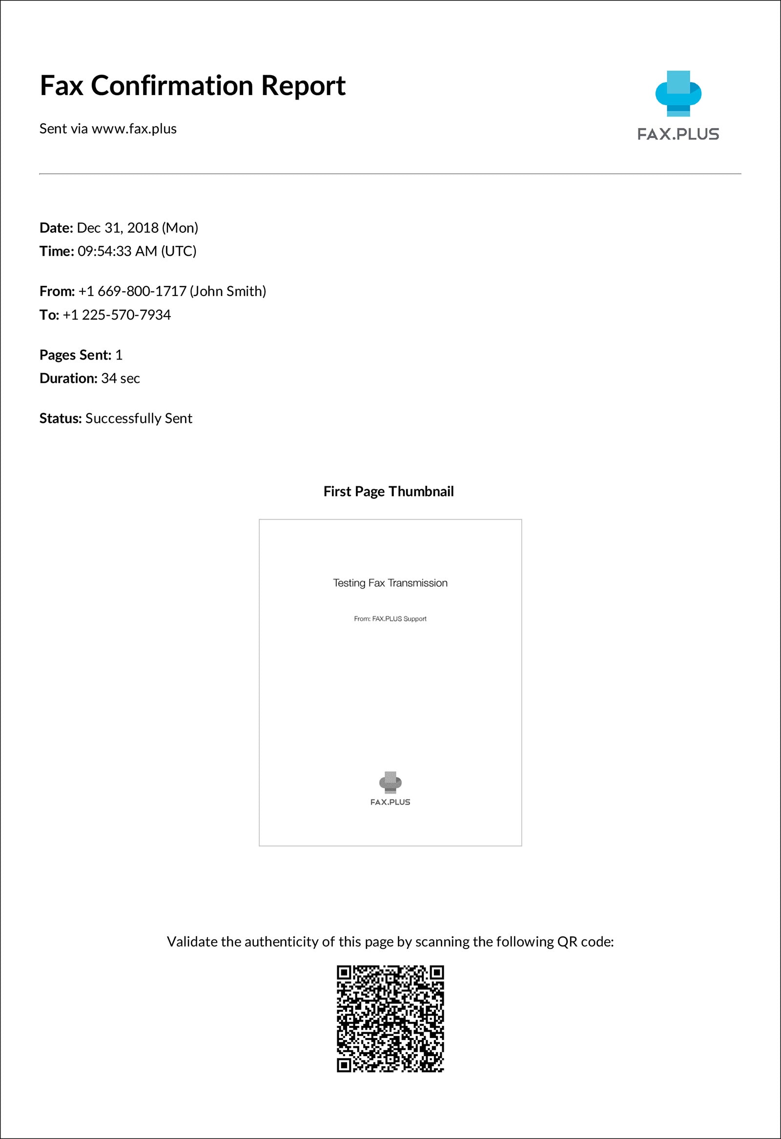 Where Can I Get A Confirmation Page proof Of Delivery For A Fax I 
