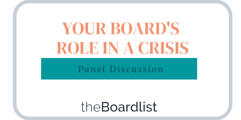 Tips for Managing Your Board’s Role in a Crisis | theBoardlist