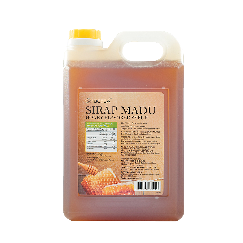18CTEA | Sugar / Honey | Madu Honey Flavored Syrup