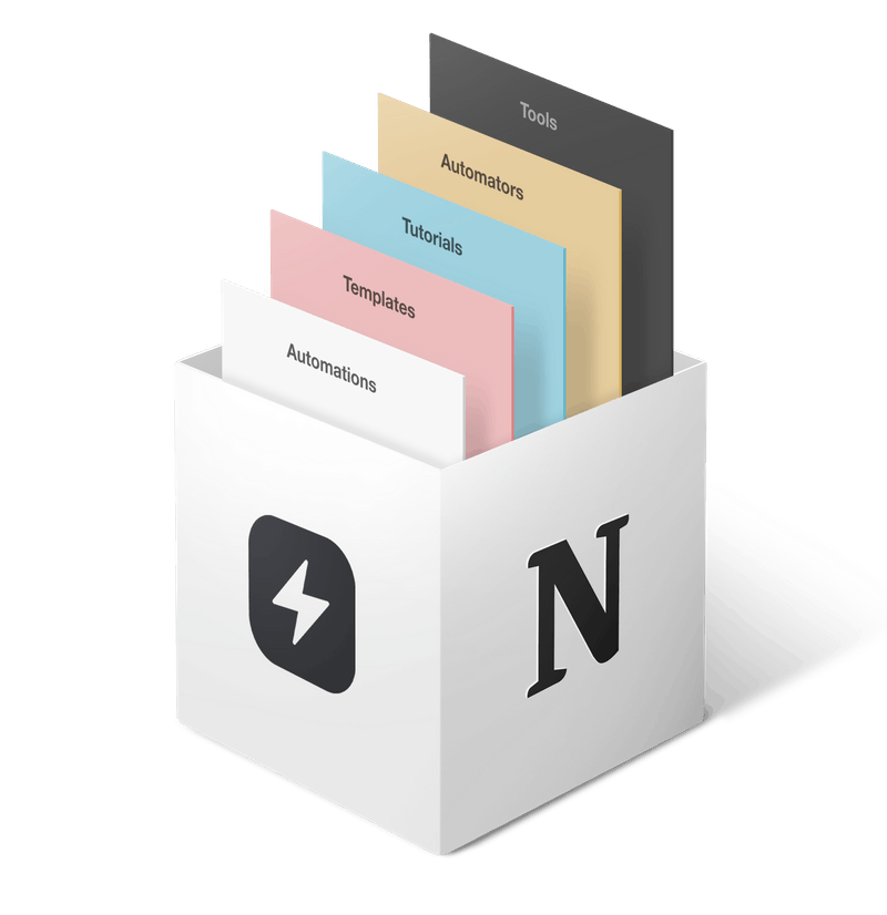 The Notion Automation Hub | Pre-Built Automation Templates