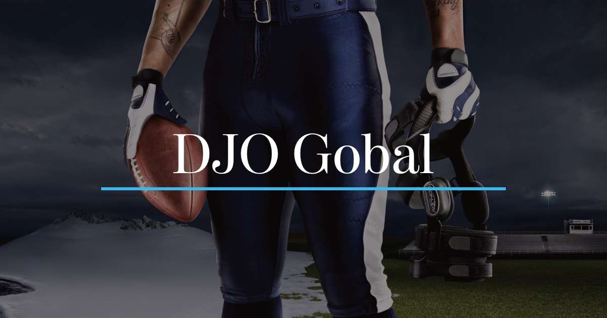 DJO Global Product Launch Campaign - ParkerWhite