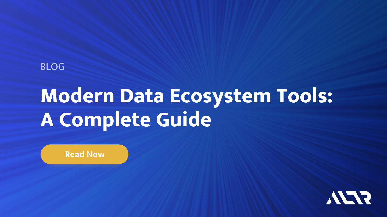 Blog | Modern Data Ecosystem Tools - A Complete Guide