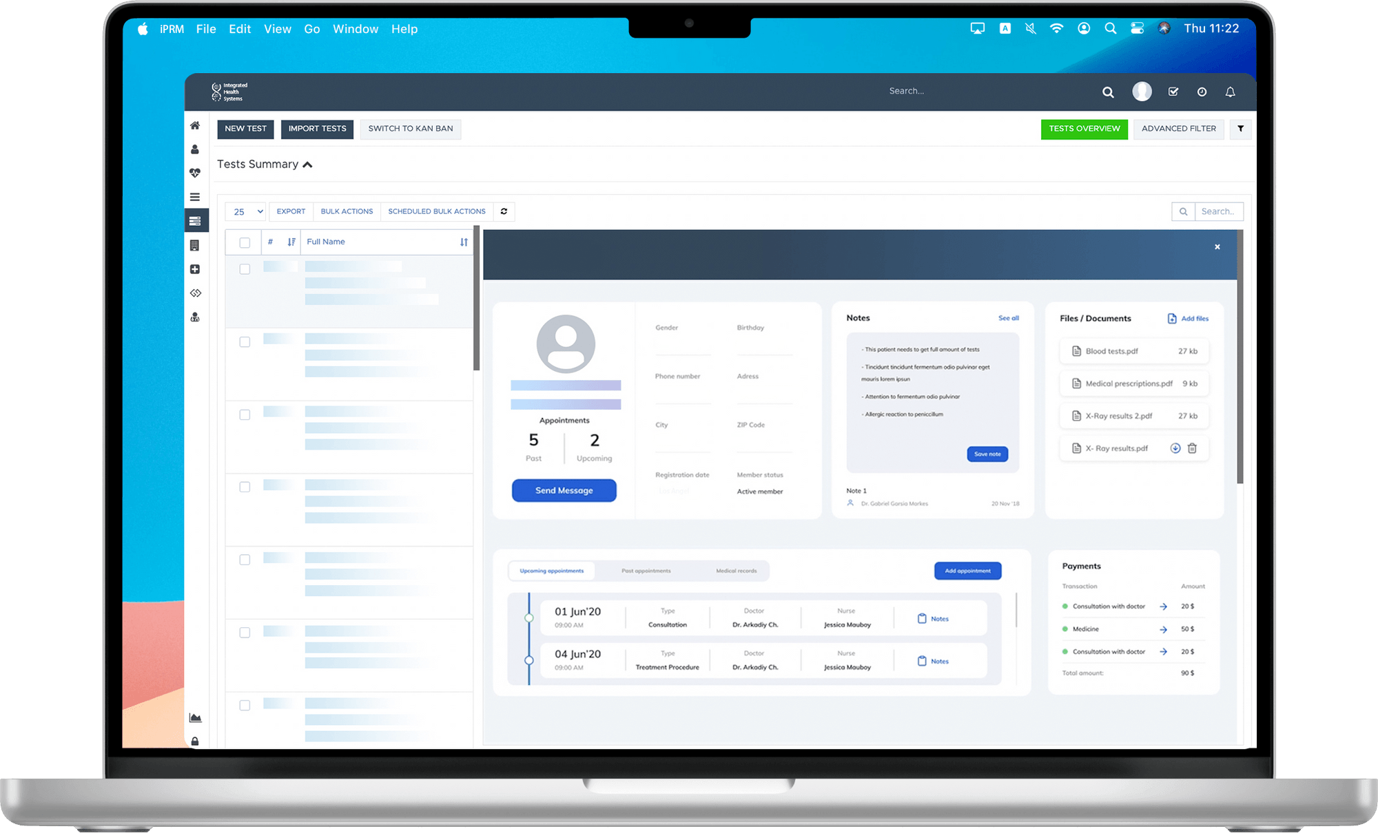 IHS | iPRM - Integrated Patient Relationship Management
