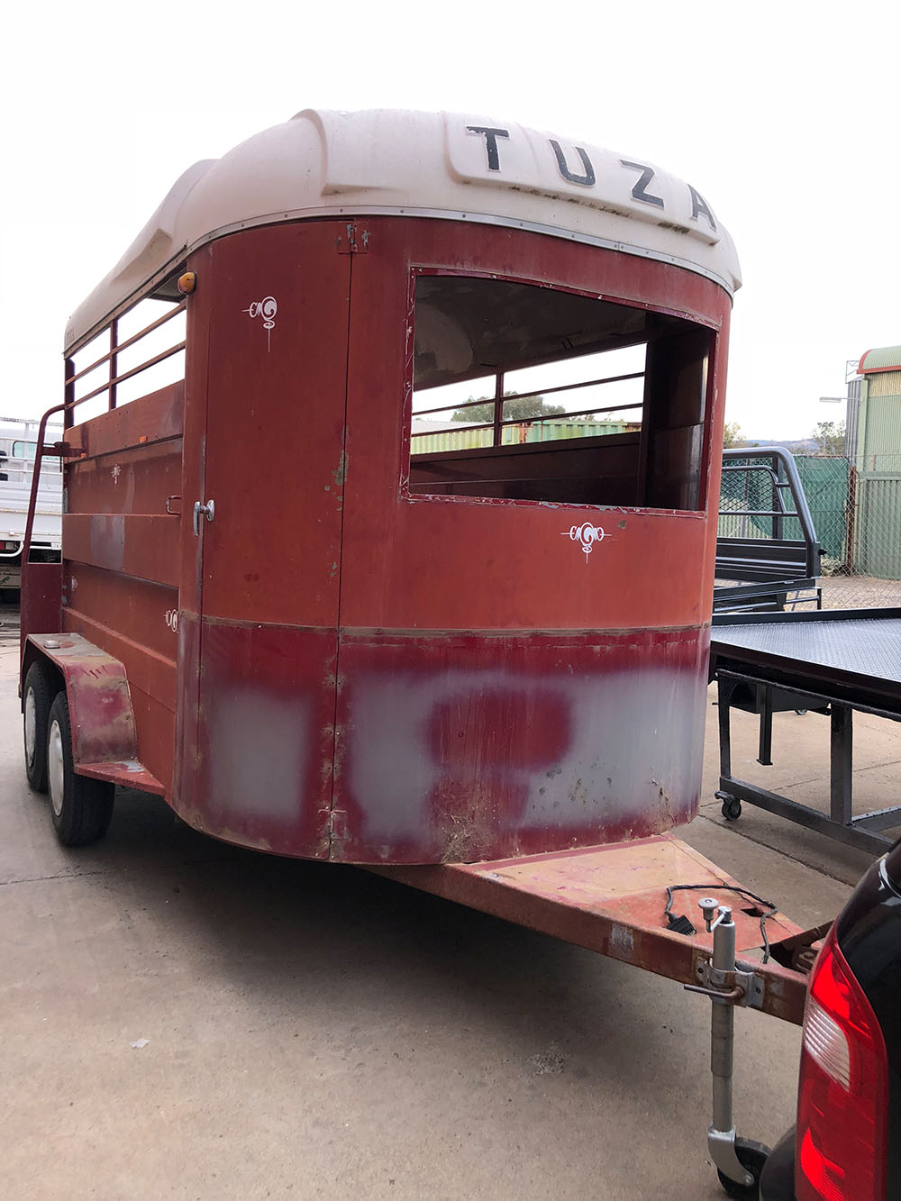 Tuza Float Restoration - Abrasive Blasting | Powderworks Northwest