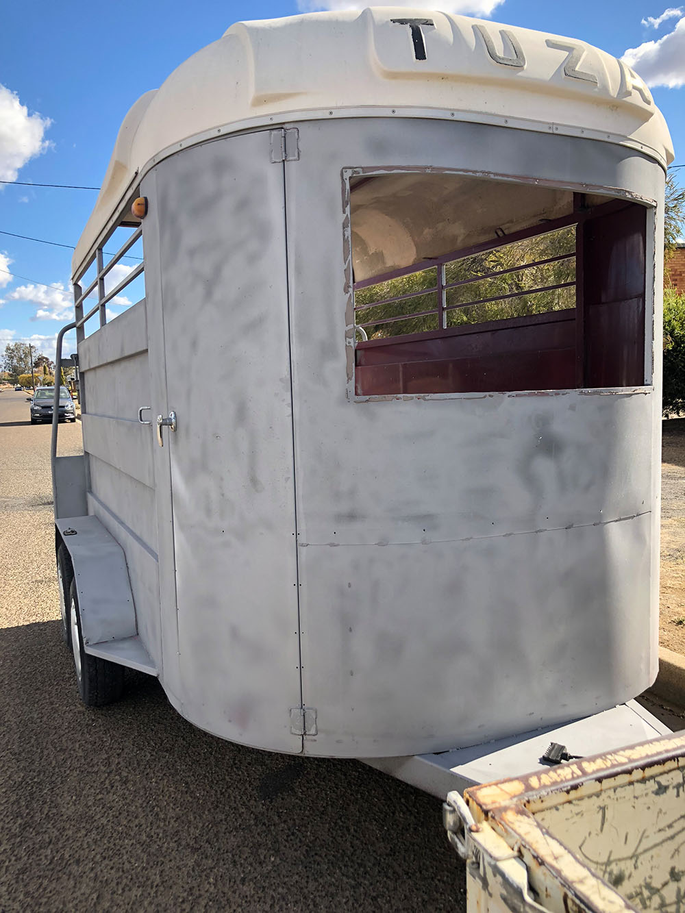 Tuza Float Restoration - Abrasive Blasting | Powderworks Northwest