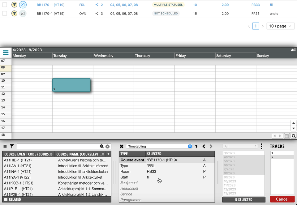 Manually Schedule Recurring Activities | TE Academy